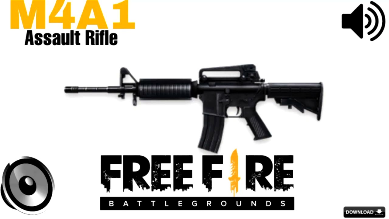 Free Fire M4A1 Sound Effect Pack - YouTube