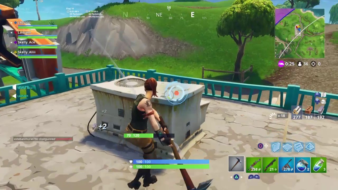 Fortnite Squad Win FT.Skelly Ace,Skelly Ali,and 2 Others - YouTube