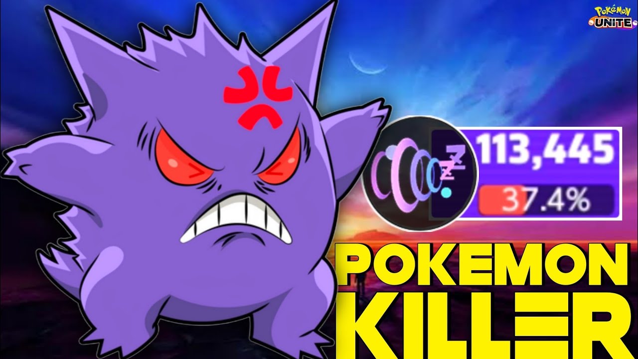 21 kills !!! Gengar Eating Pokemons in Seconds with this One Shot Build ...