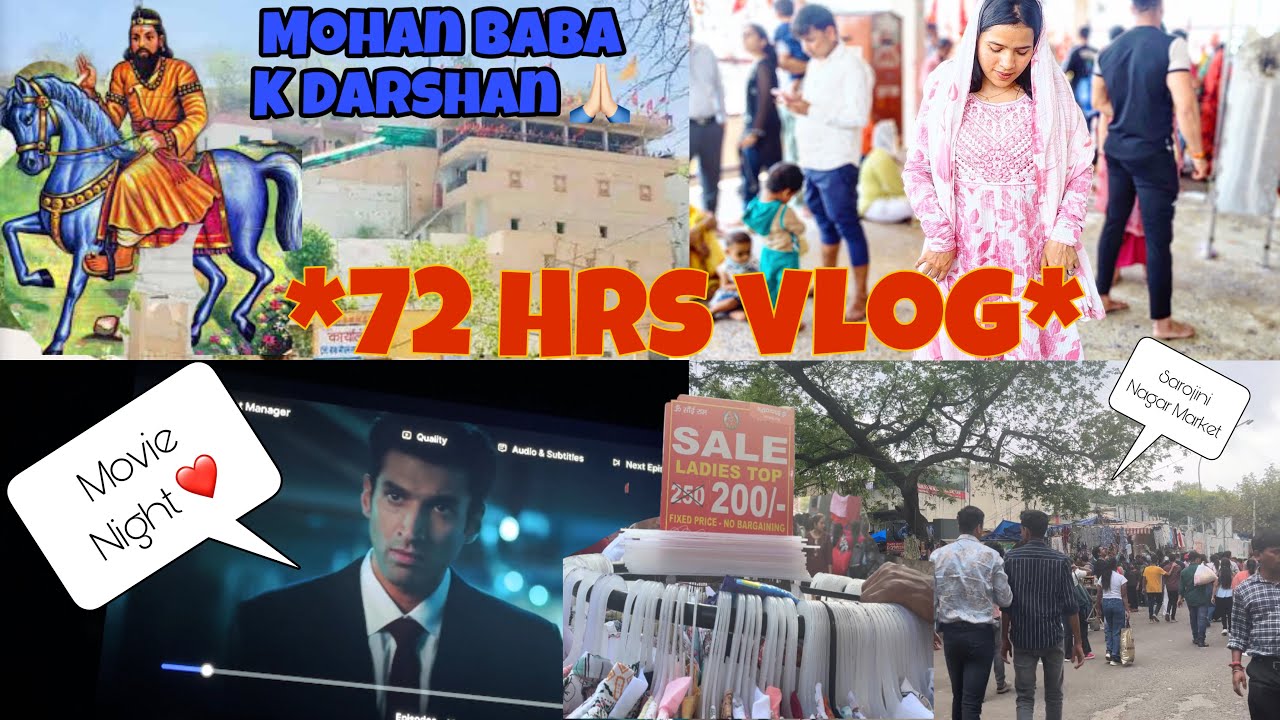 *72 Hrs Vlog* | Kali Kholi Wale Baba ka Darshan | Di K Sasural Gye ...