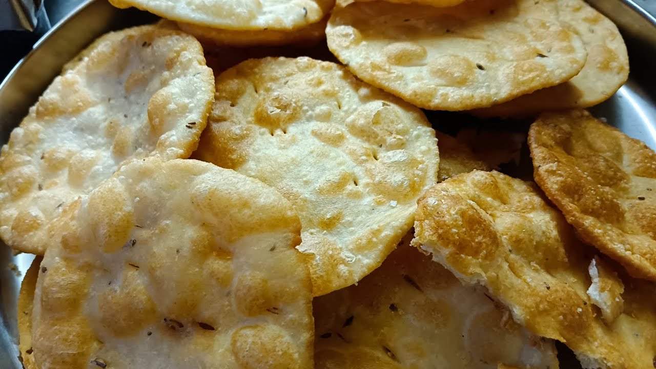 सुजी मैदा का खास्ता पुरी रेसिपी बिल्कुल आसान तरीका से बनाएं/Suji maida ...