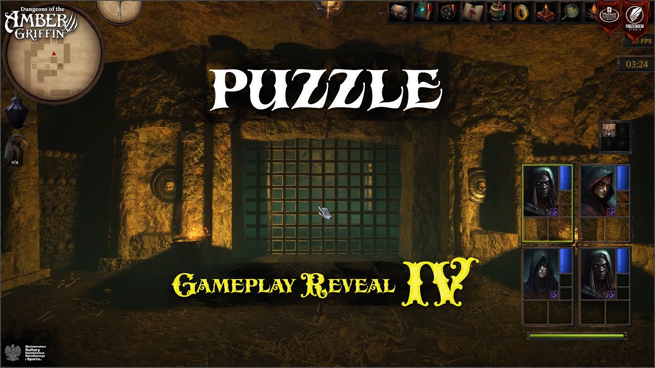 Dungeons of the Amber Griffin - Puzzle [UE5 Gameplay Reveal #4] - YouTube