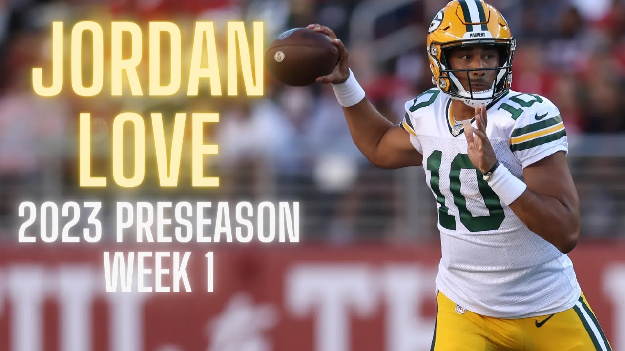 Jordan Love Highlights vs. the Bengals // 7/10, 46 yds, 1 TD // 2023 ...