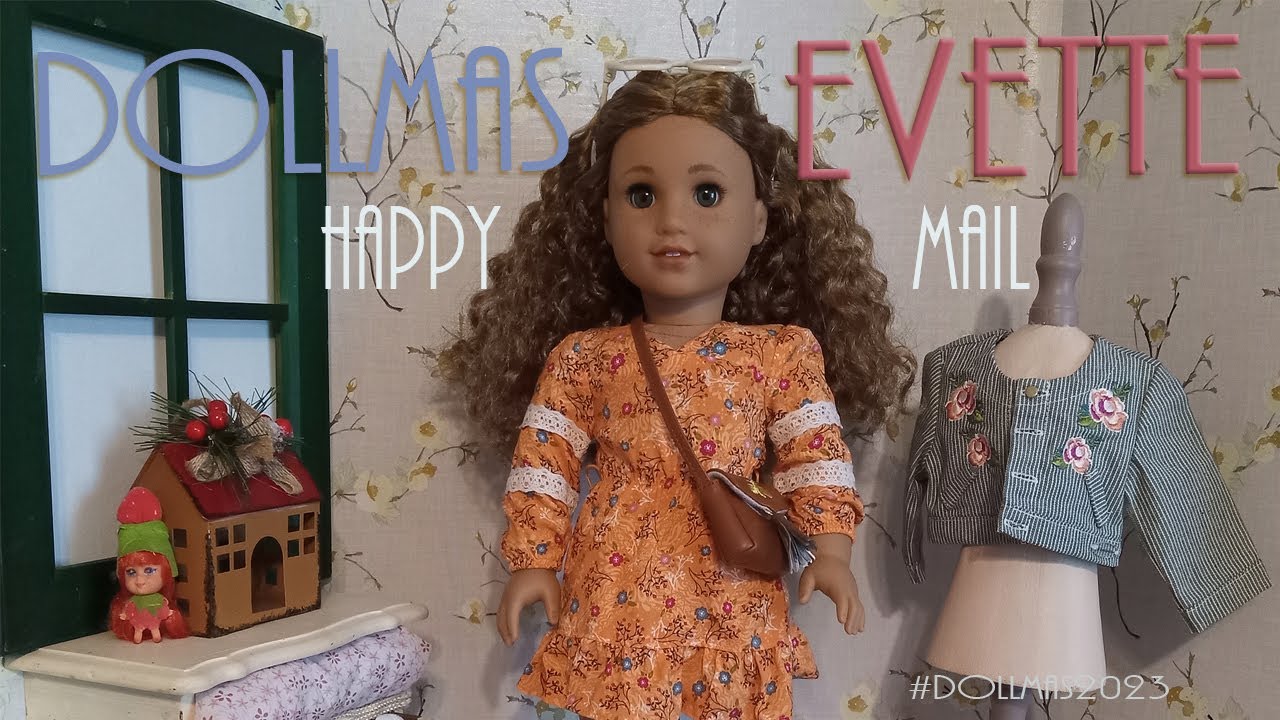 Dollmas 2023 Day #20 Evette Peters Happy Mail - YouTube