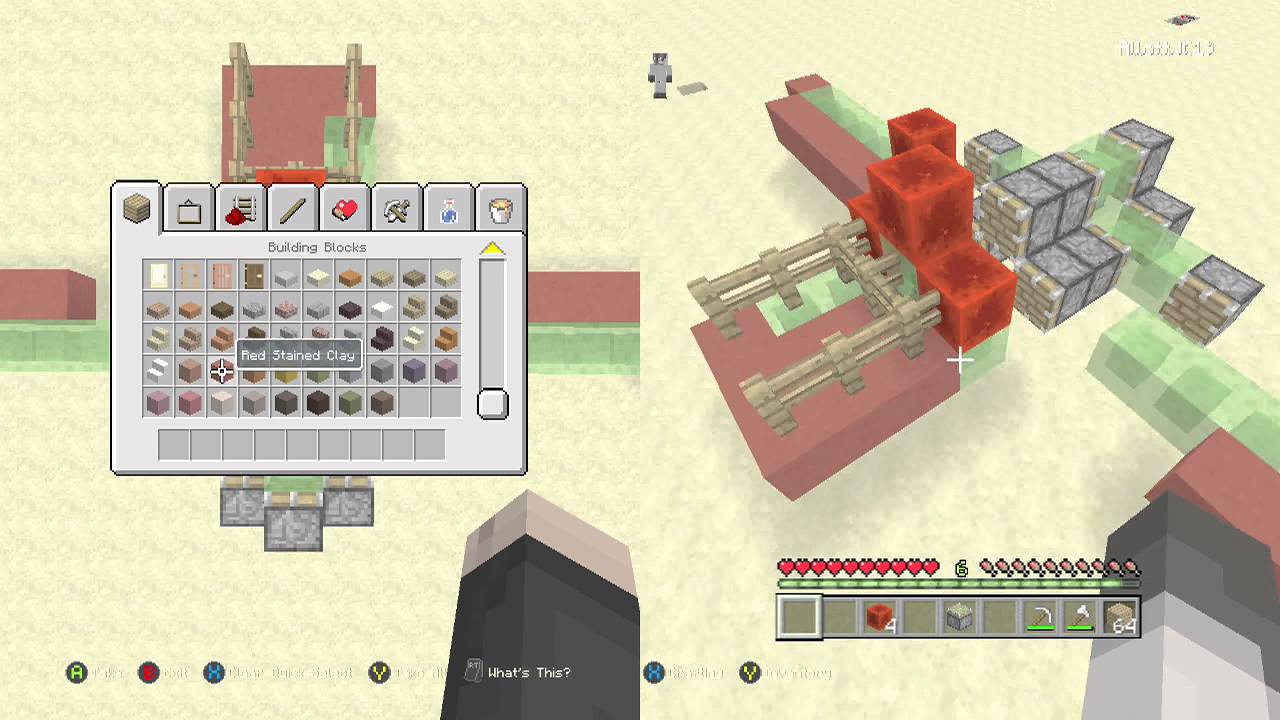 minecraft - how to make a moving plane - YouTube