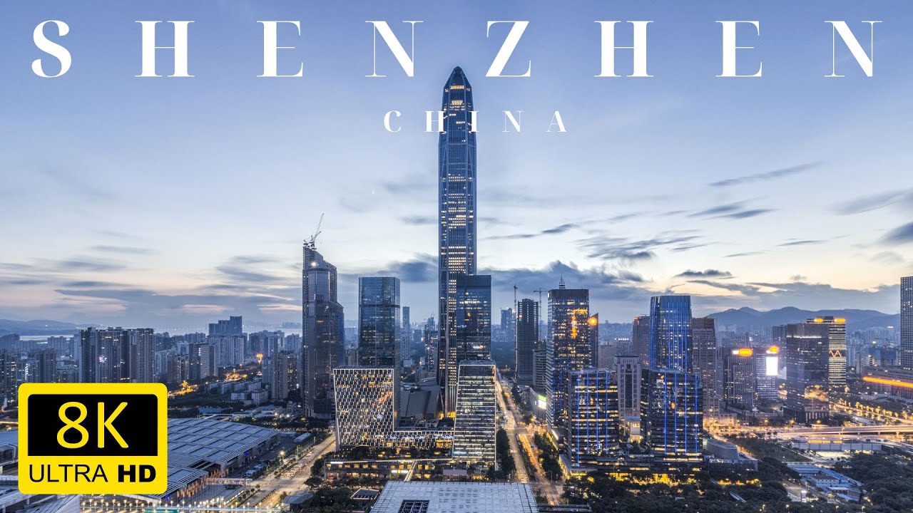 Shenzhen, China in 8K ULTRA HD 60FPS_by Drone - YouTube