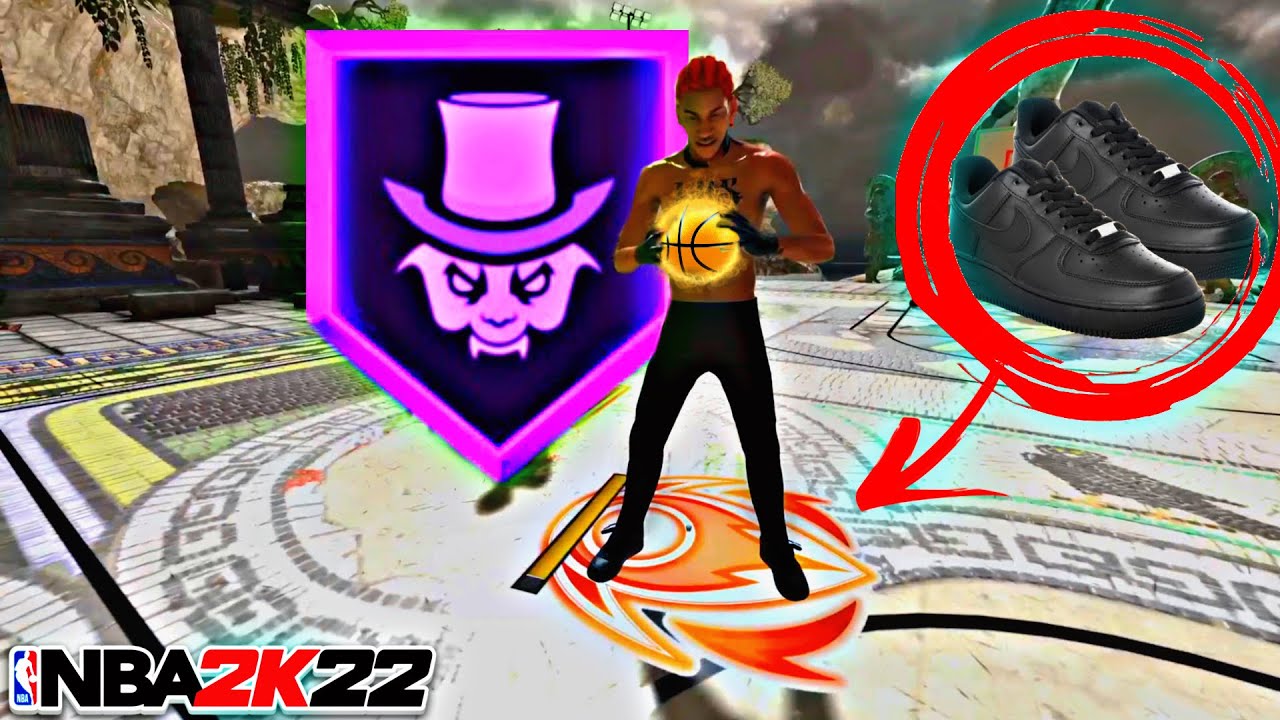 BLACK AIR FORCES + HOF MENACE is DEVIOUS.. (NBA 2K22) - YouTube