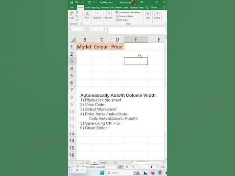 How to AutoFit in Excel | Excel Cells expand to fit text automatically - Excel Tips and Tricks ...