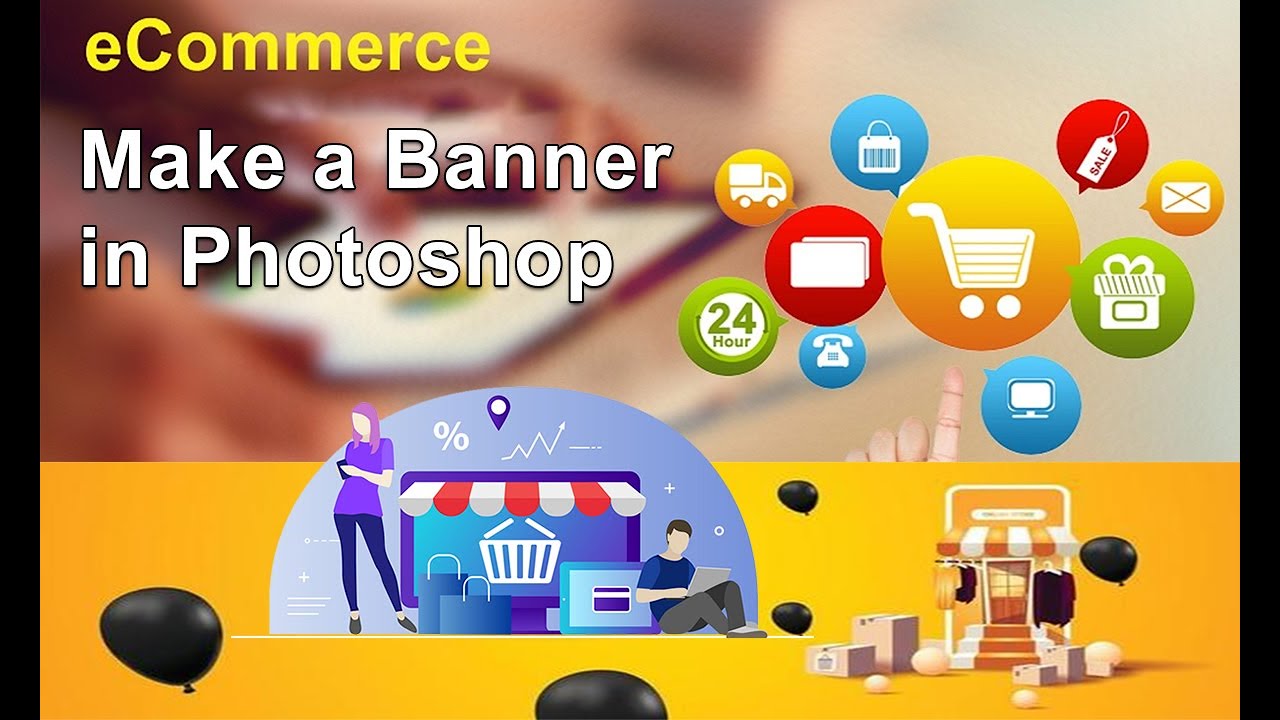 How to Create an Amazing Banner Design in Photoshop|Creating a ...