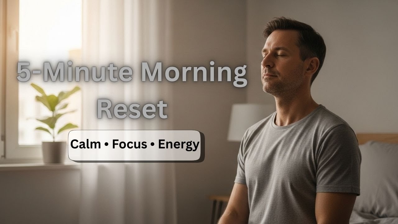 5-Minute Morning Reset for Calm Focus & All-Day Energy - YouTube