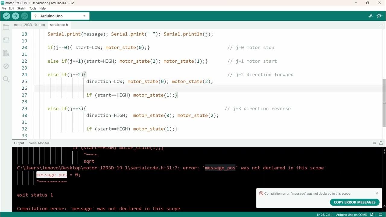 TReND Open Labware Series (اردوينو)19-Part II: Using header files to better organize our code ...