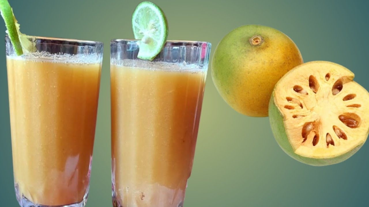 Refreshing Bael Sharbat | Bel ka Sharbat | Wood Apple Recipe | Golden ...