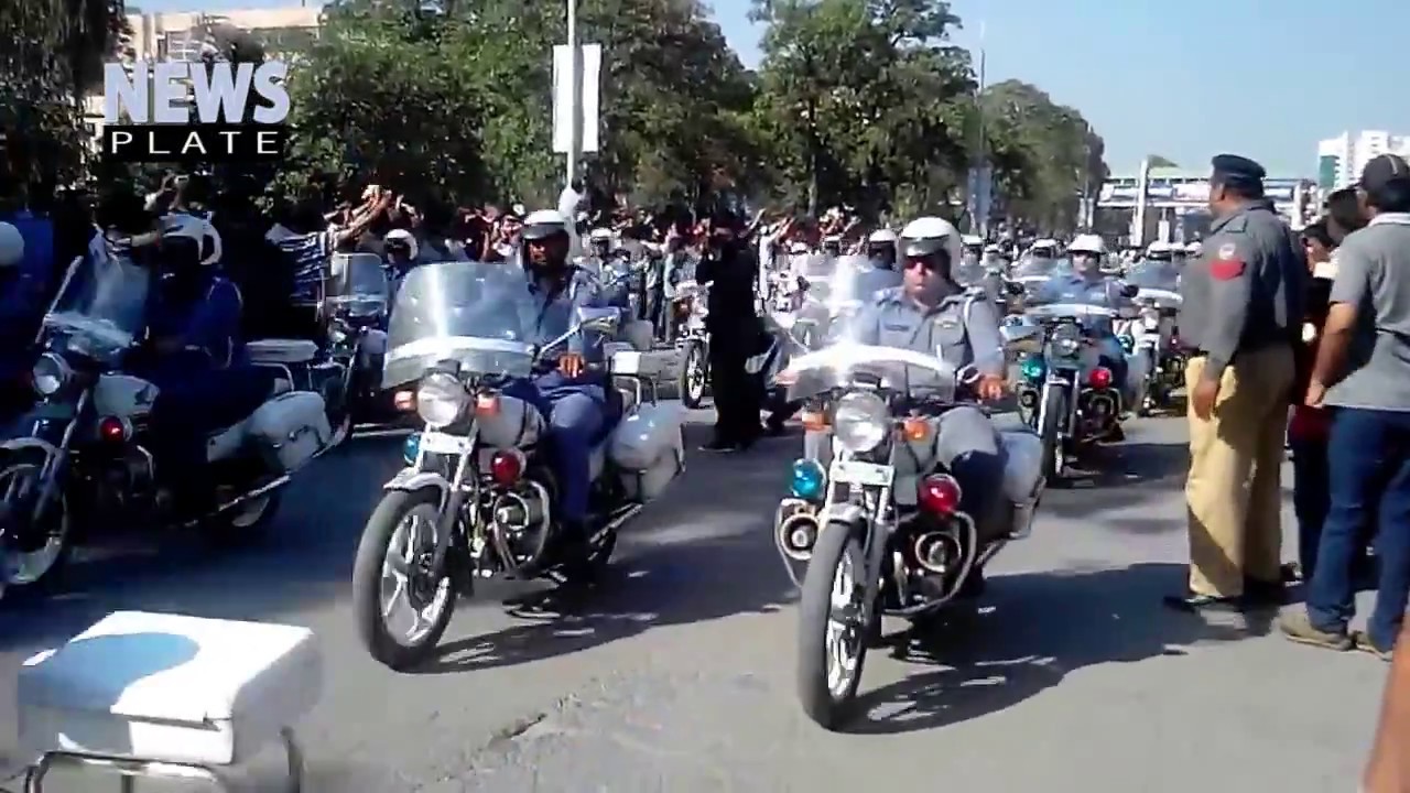 Protocol Pakistan Traffic Police - YouTube
