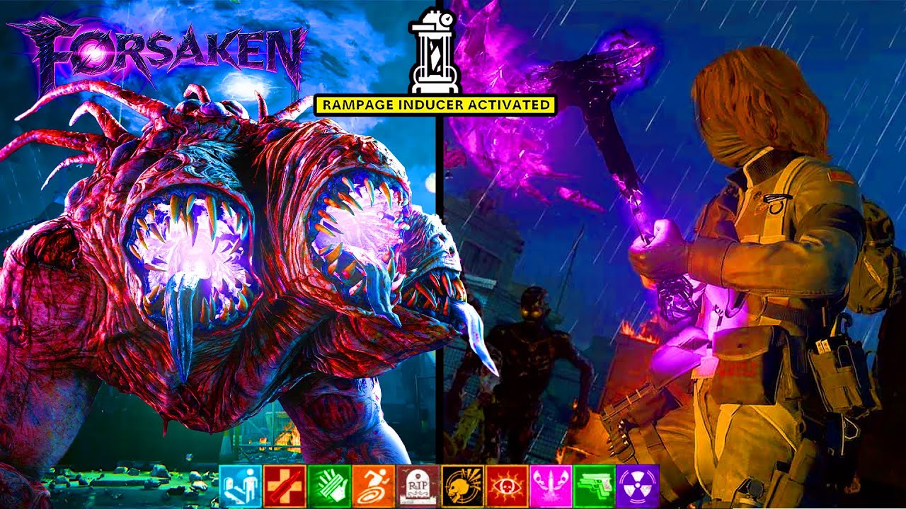 Completing FORSAKEN Easter Egg with Rampage Inducer in 2023 - YouTube