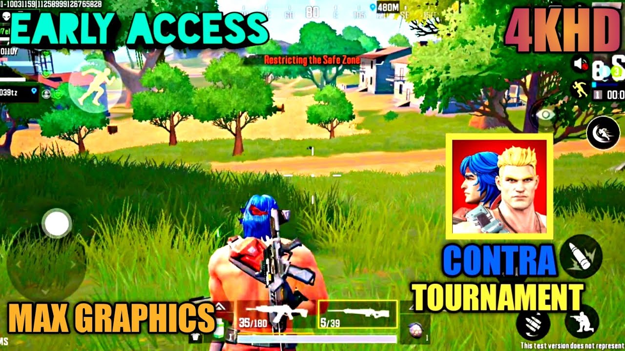 CONTRA: TOURNAMENT | Gameplay with Max Graphics | Poco X3 PRO - YouTube