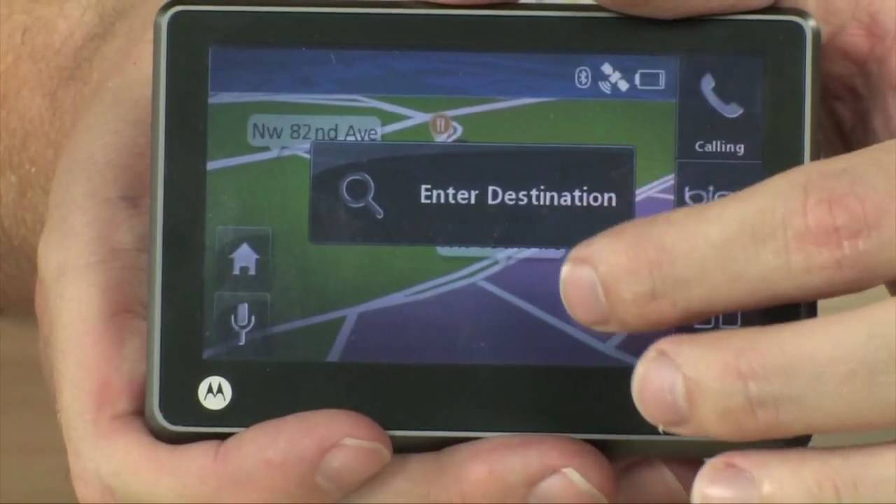 Motorola TN565T Auto GPS - YouTube