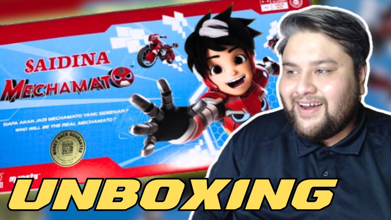 Unboxing SAIDINA Mechamato - YouTube