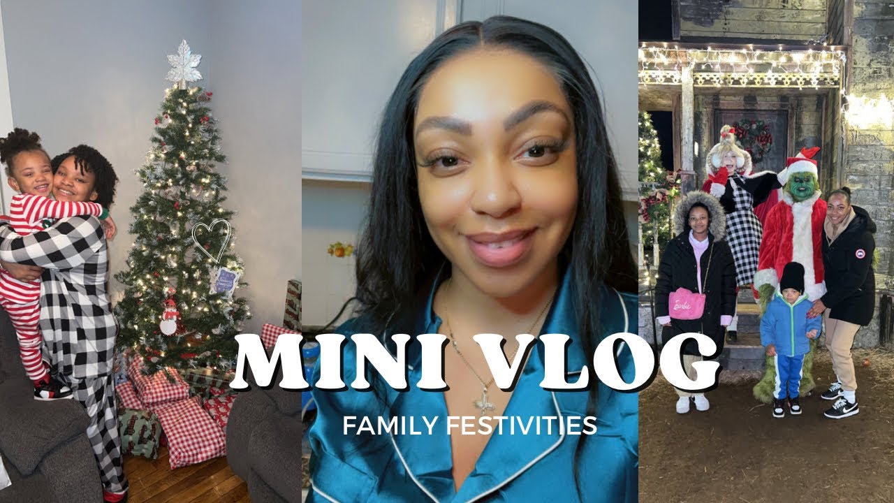 Single Mother of 2 | Holiday Festivities With My Family - YouTube