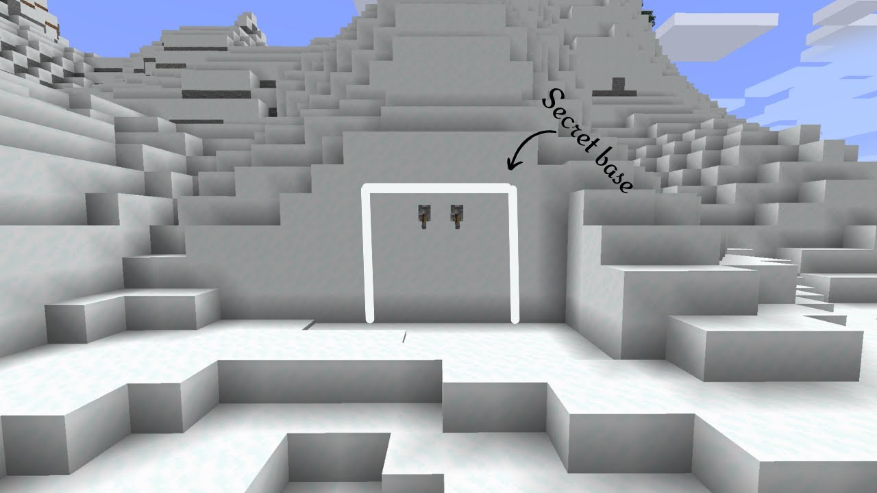 Minecraft: How to Build SECRET BASE Easy! - YouTube