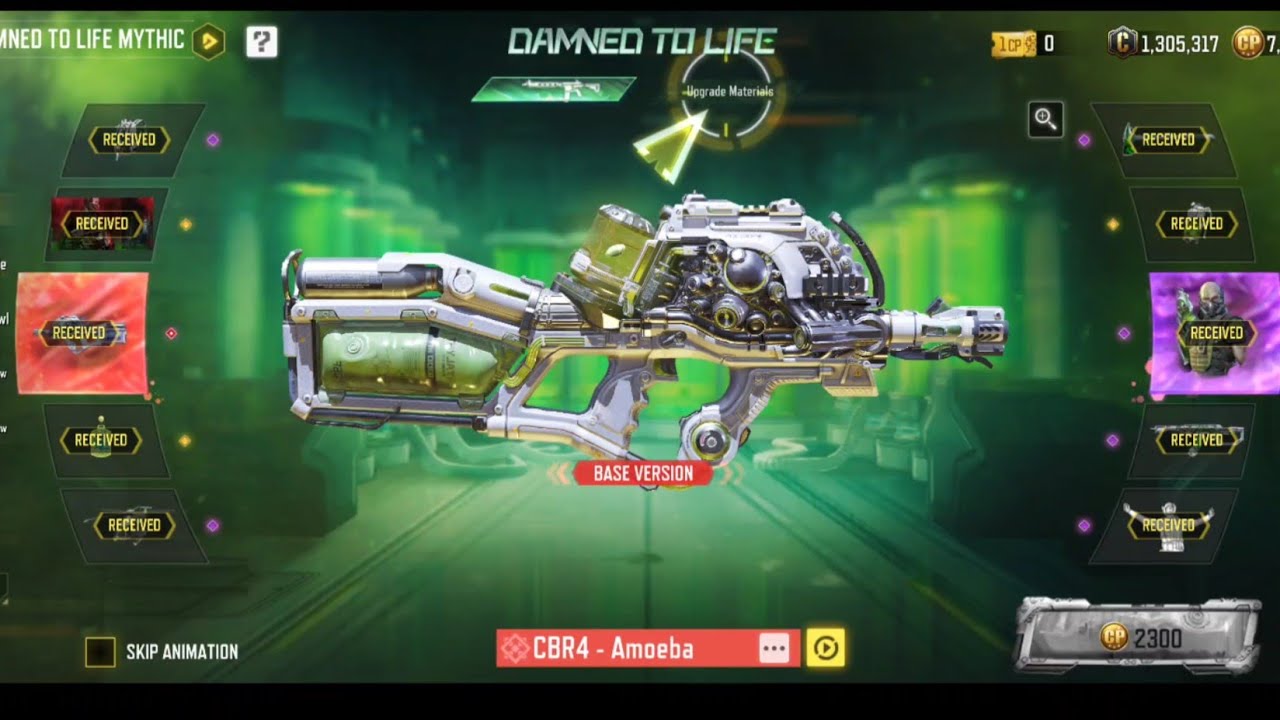 BUYING MYTHIC CBR4 AMOEBA DAMNED TO LIFE MYTHIC DROP CODM S5 2024 CODM ...