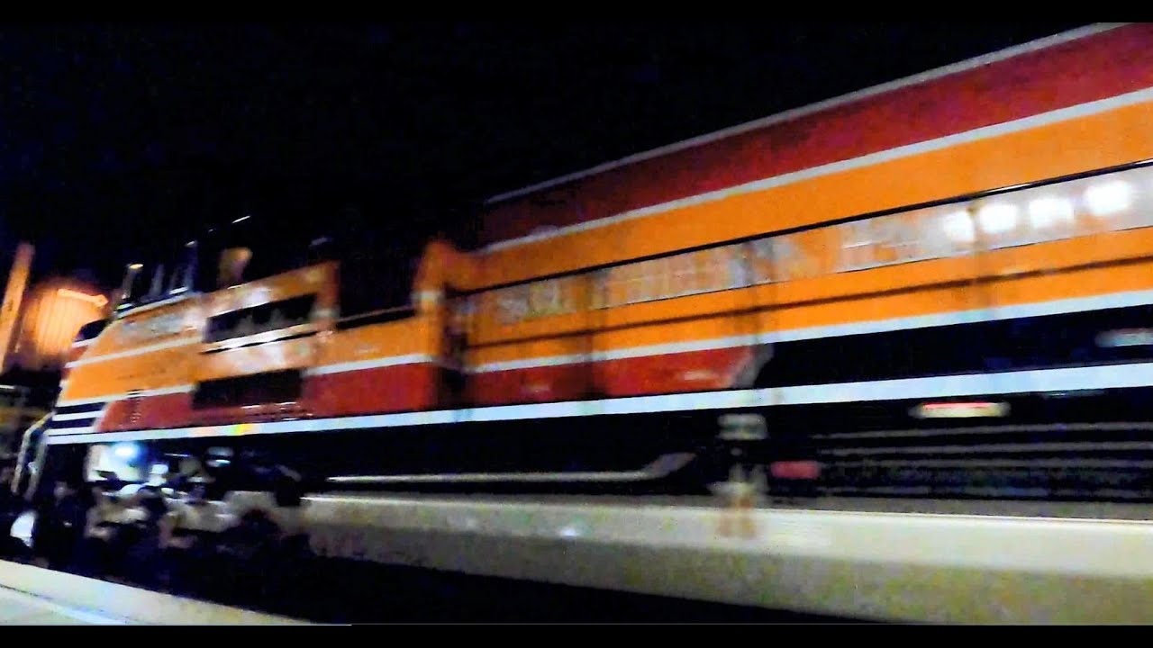 UP 1996 SP heritage unit mid-train DPU on the IG2OA - Centerville CA Jan 19 2020 - YouTube