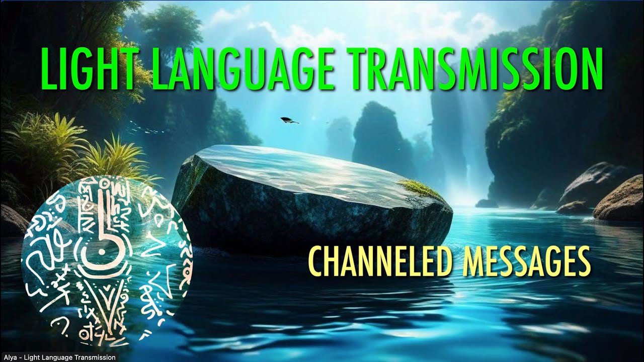 LIGHT LANGUAGE TRANSMISSION: CHANNELED MESSAGES PUMICE STONE ...