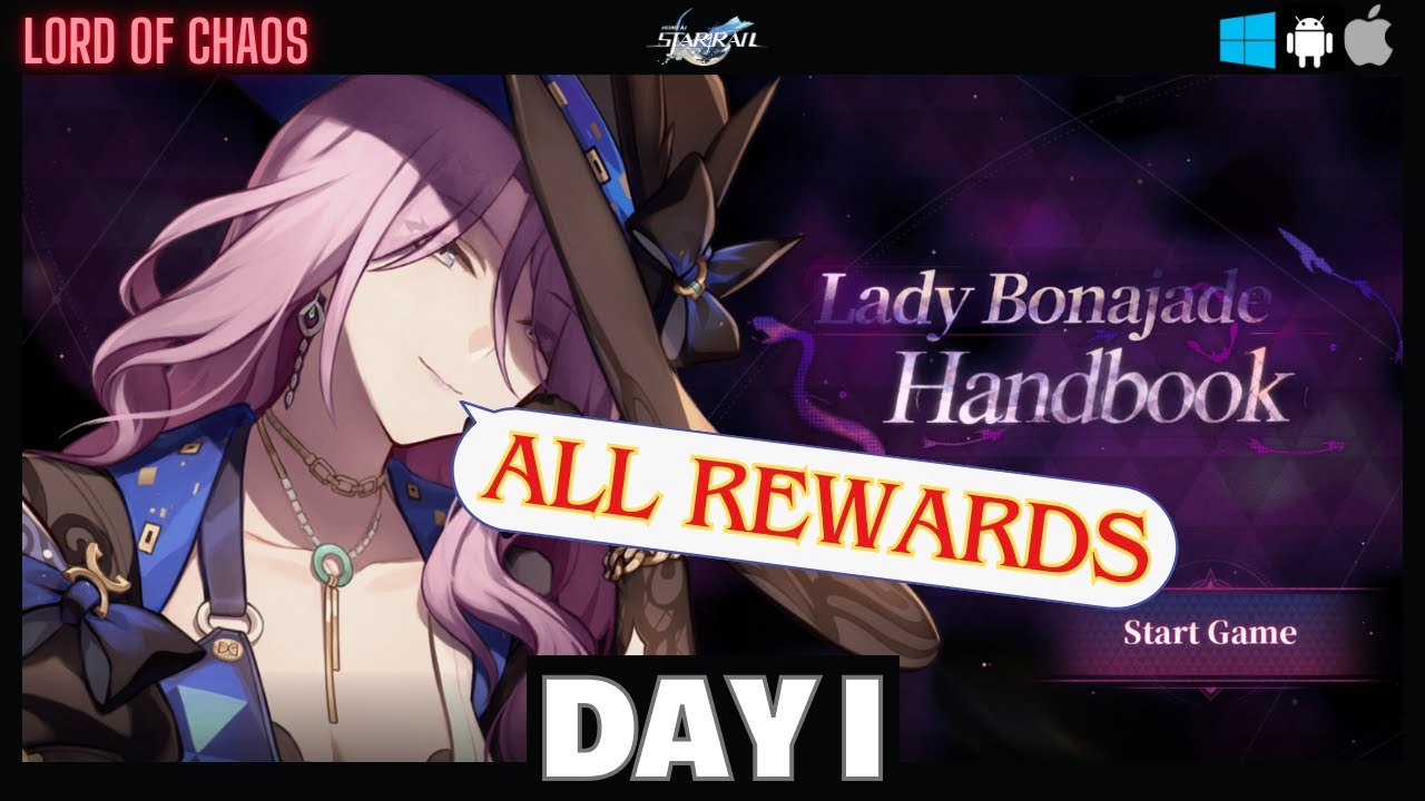 Lady Bonajade Handbook Day I Guide | Honkai: Star Rail - YouTube