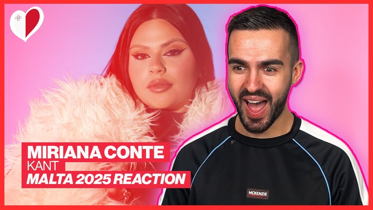 🇲🇹 REACTION: Malta 2025: Miriana Conte - Kant ("Singing") | EUROVISION ...