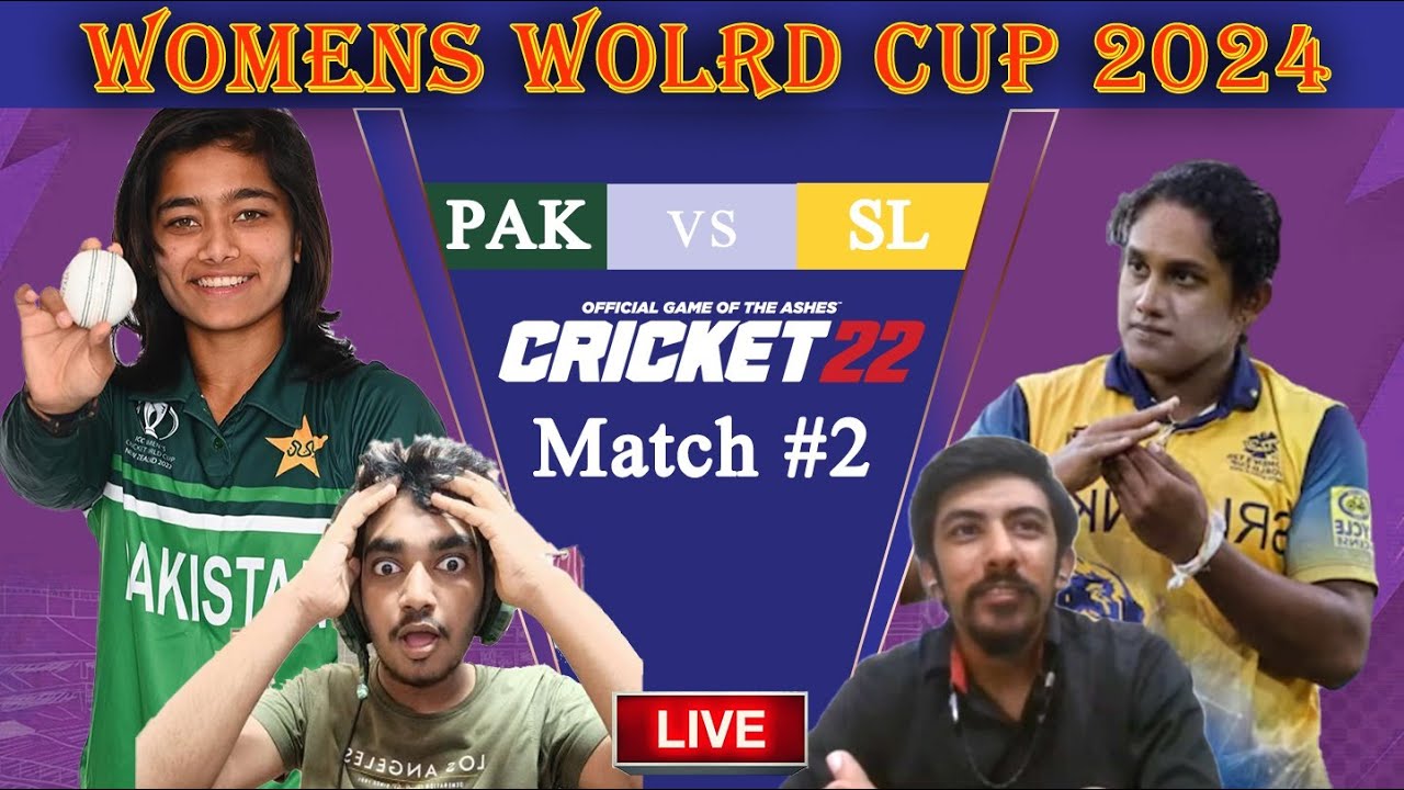 Pakistan W vs Sri Lanka W | Pak W vs SL W | Women's T20 World Cup | Ft ...