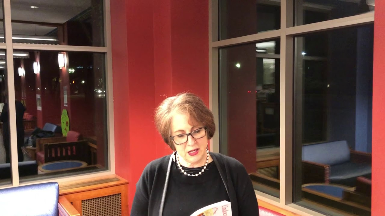 Aliki Barnstone, Missouri Poet Laureate 2016-present reads her poem ...