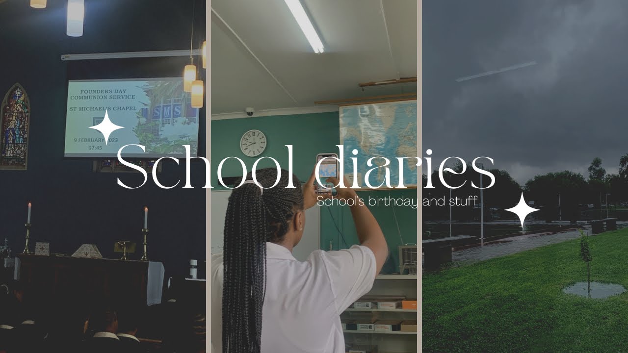 School vlog: SAY HBD TO SMS🤍💙 - YouTube