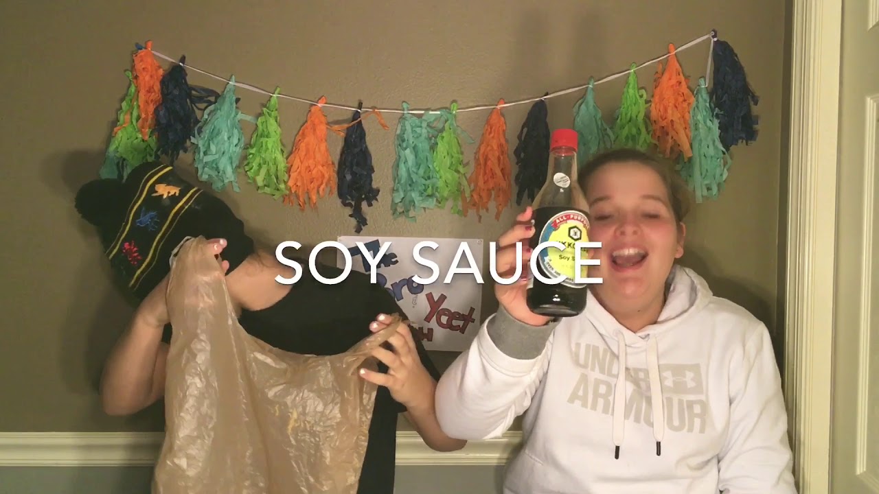 GUESS THE FOOD CHALLENGE *GROSS FOODS* - YouTube