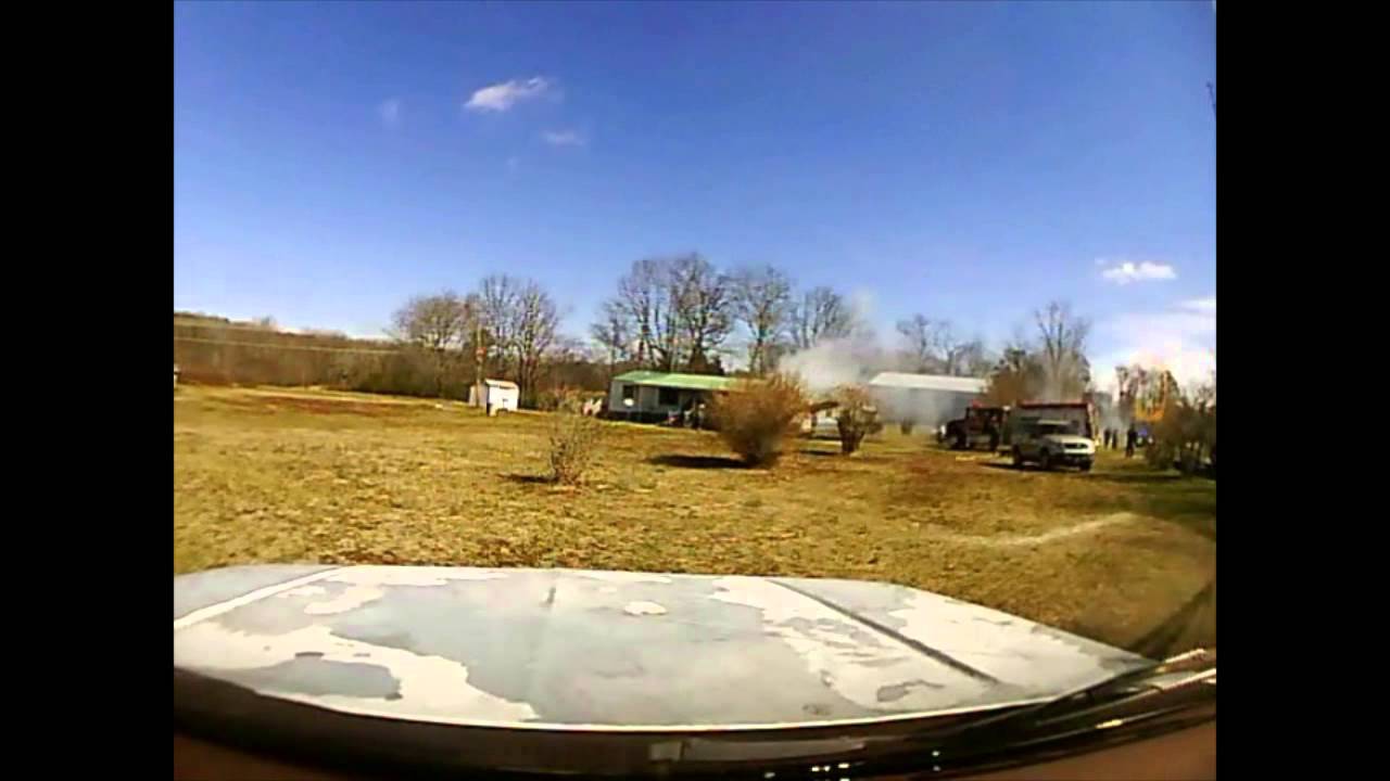 House Fire (Dash Cam) 2/19/2013 Ga 301 North at Alabama state line ...