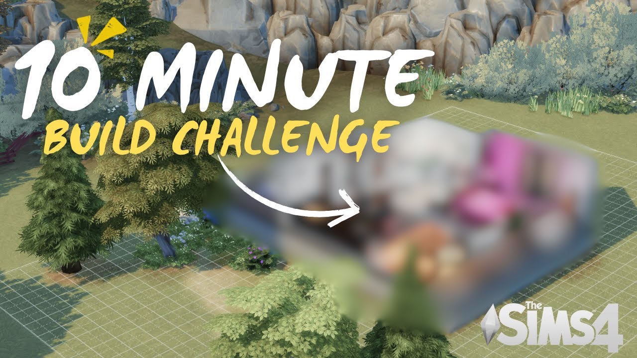10 minute BUILD CHALLENGE! - SIMS 4 - Worst Build Ever? - YouTube