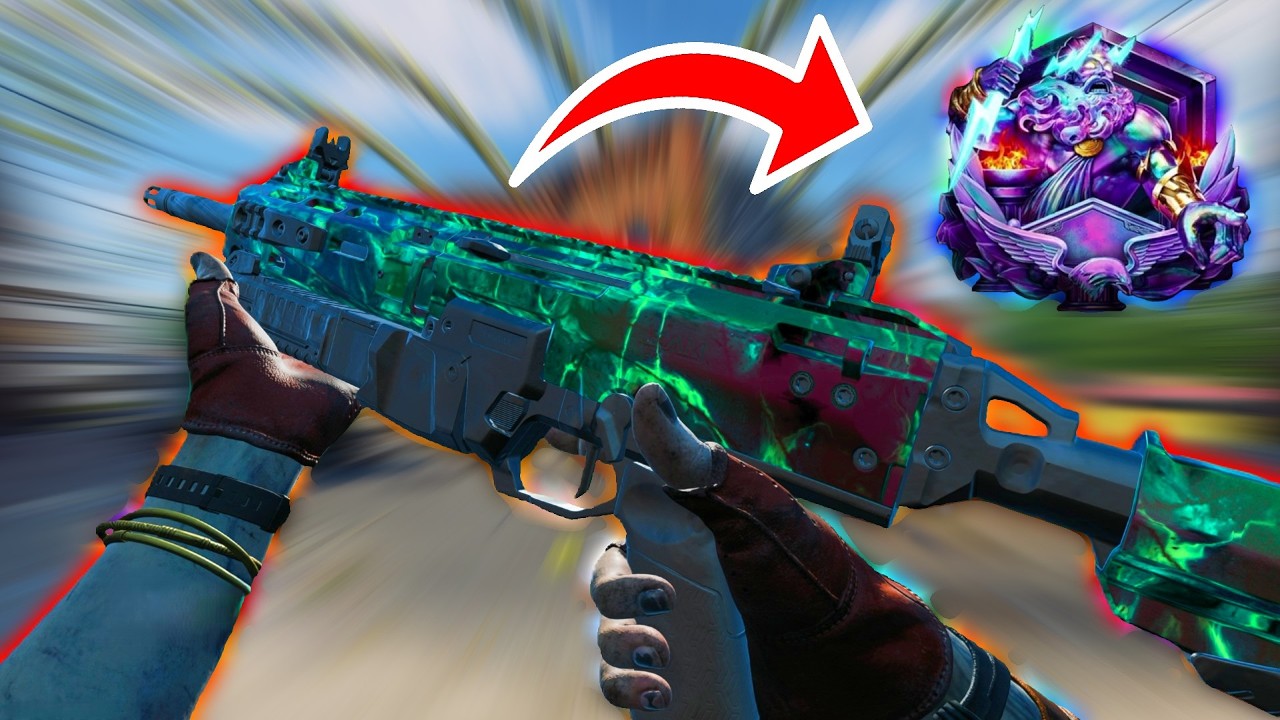 This Is The Iridescent Rank On BO7 Ranked Play - YouTube