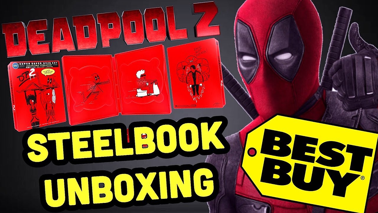 Deadpool 2 4K Ultra HD Blu-ray SteelBook UNBOXING & GIVEAWAY | Best Buy ...
