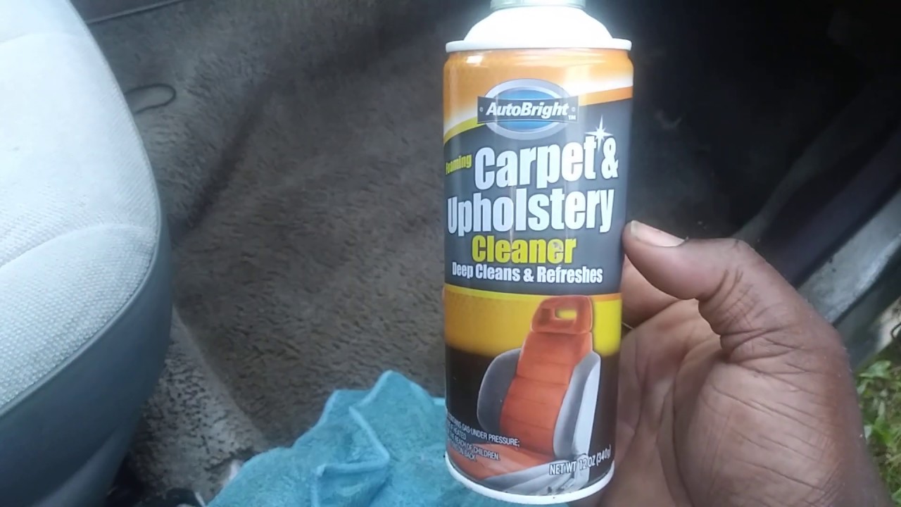 Dollar tree autobright carpet & upholstery cleaner will it remove heavy ...