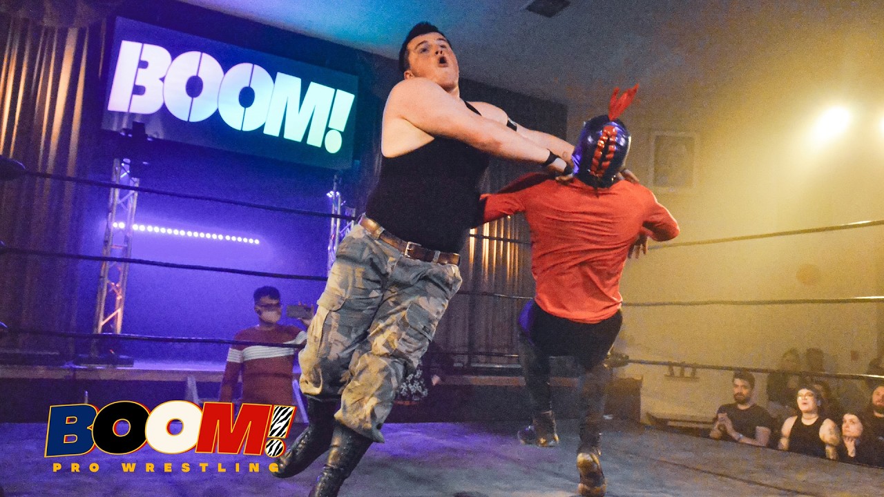Elliot Tyler vs The Slam Boys 💥 BOOM! Pro Wrestling - YouTube