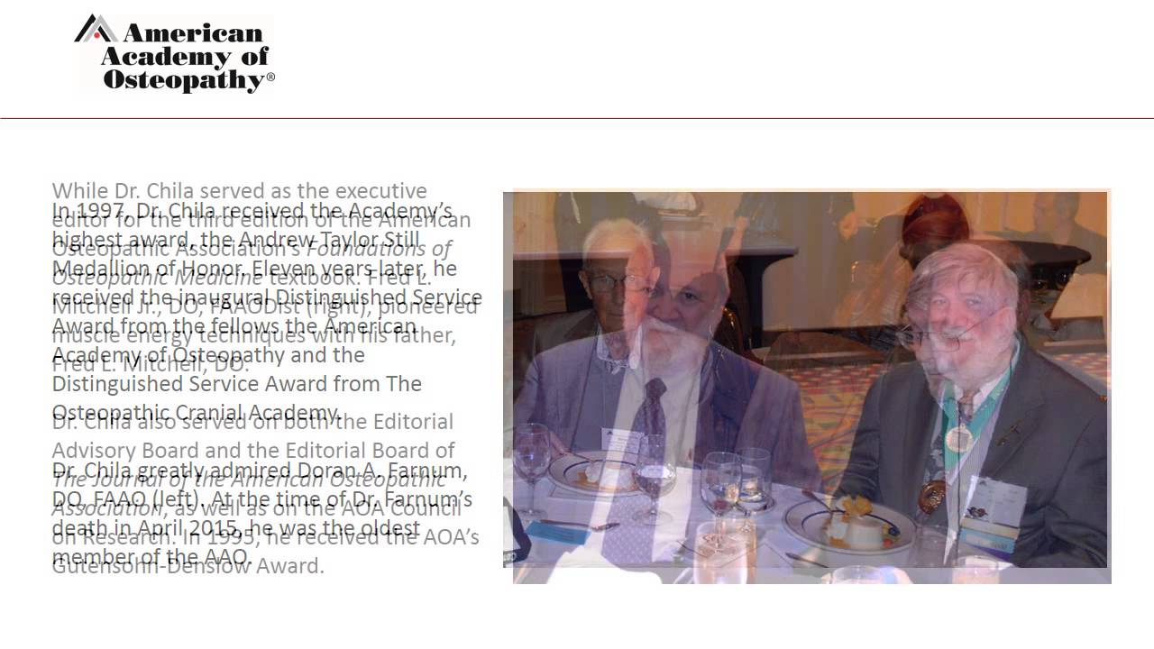 "Be Where You Are When You Are There," Anthony G. Chila, DO, FAAODist, FCA - YouTube