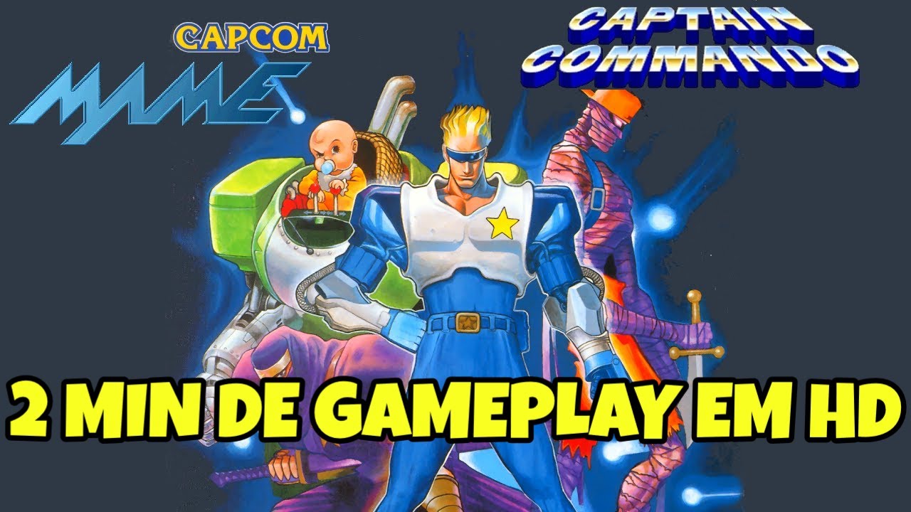 Captain Commando Gameplay HD - YouTube