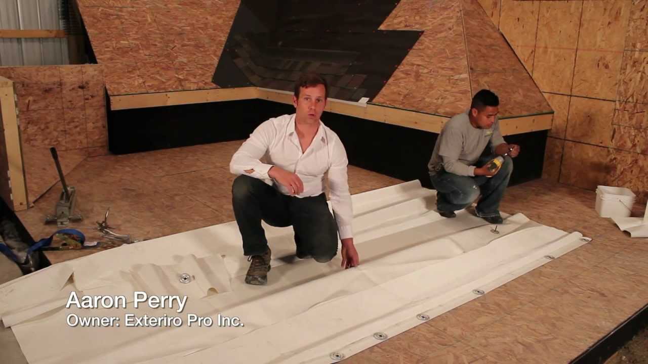 Exterior Pro Duro-Last Deck Sheet Install.mp4 - YouTube