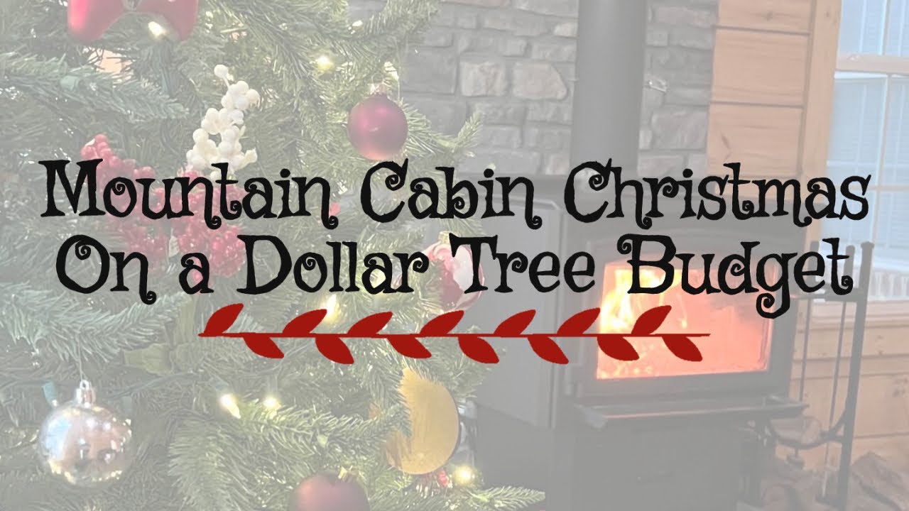 Transforming My Home Into a Winter Cabin | $78 Dollar Tree Haul - YouTube