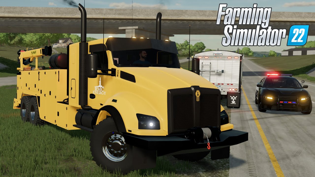 FS22 - Kenworth T880 Service Truck American Mod for Farming Simulator ...