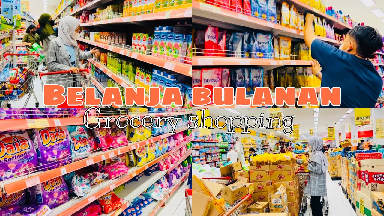 Belanja Bulanan Di Tokma | #grocery shopping - YouTube
