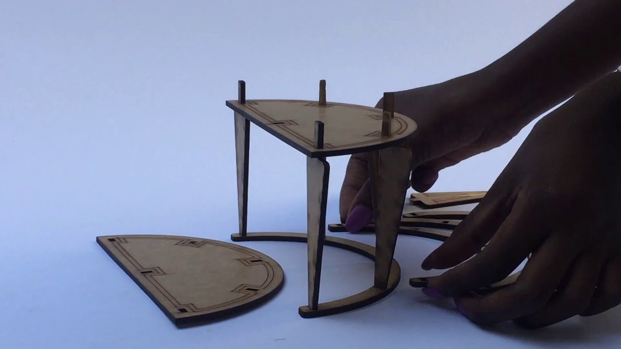 Flat Pack, Art Deco Inspired Design - YouTube