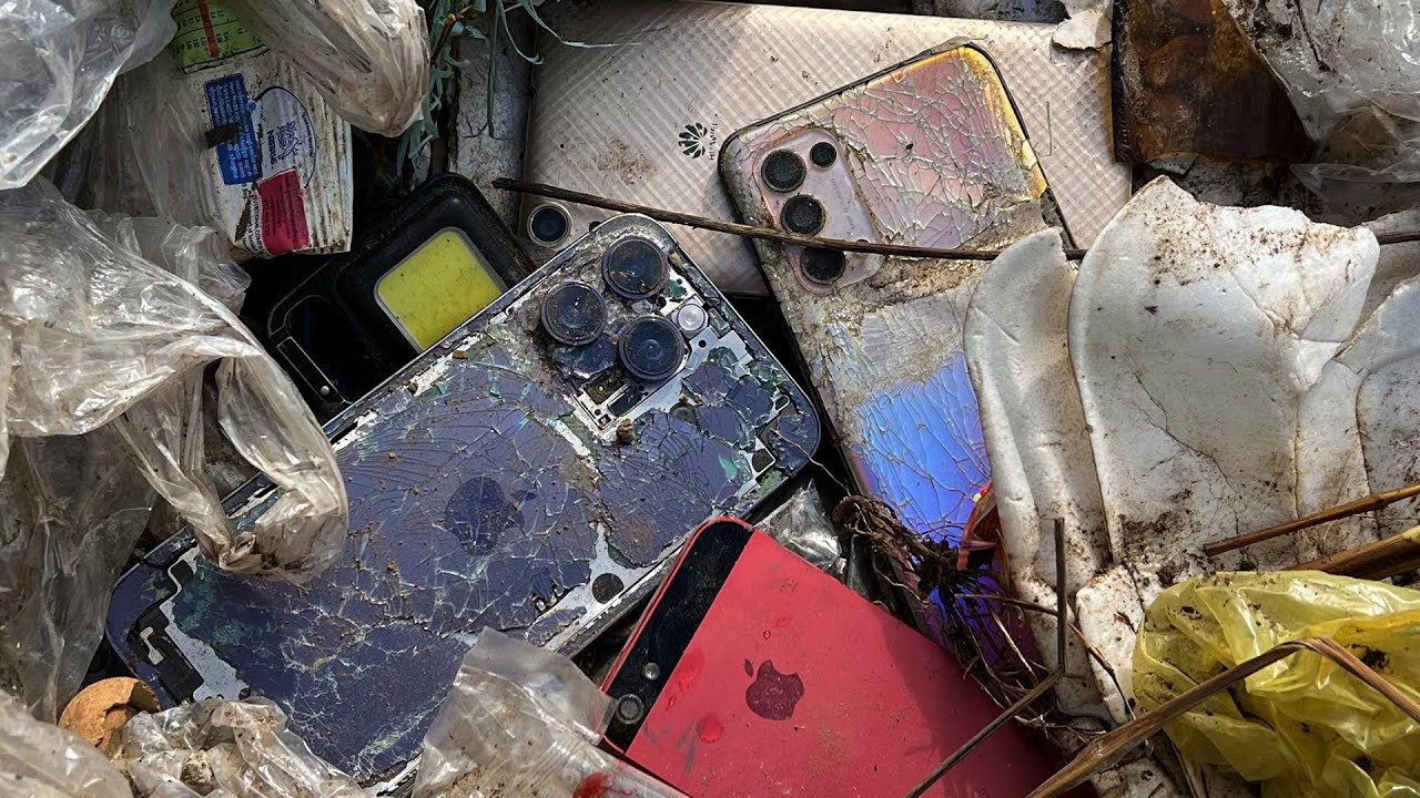 Great Technical : Restoration Destroyed iPhone 14 Pro Max Cracked i ...