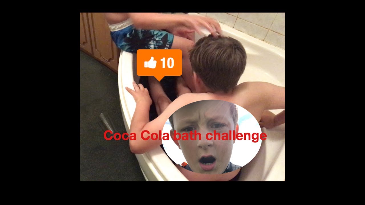 Coca Cola bath challenge - YouTube