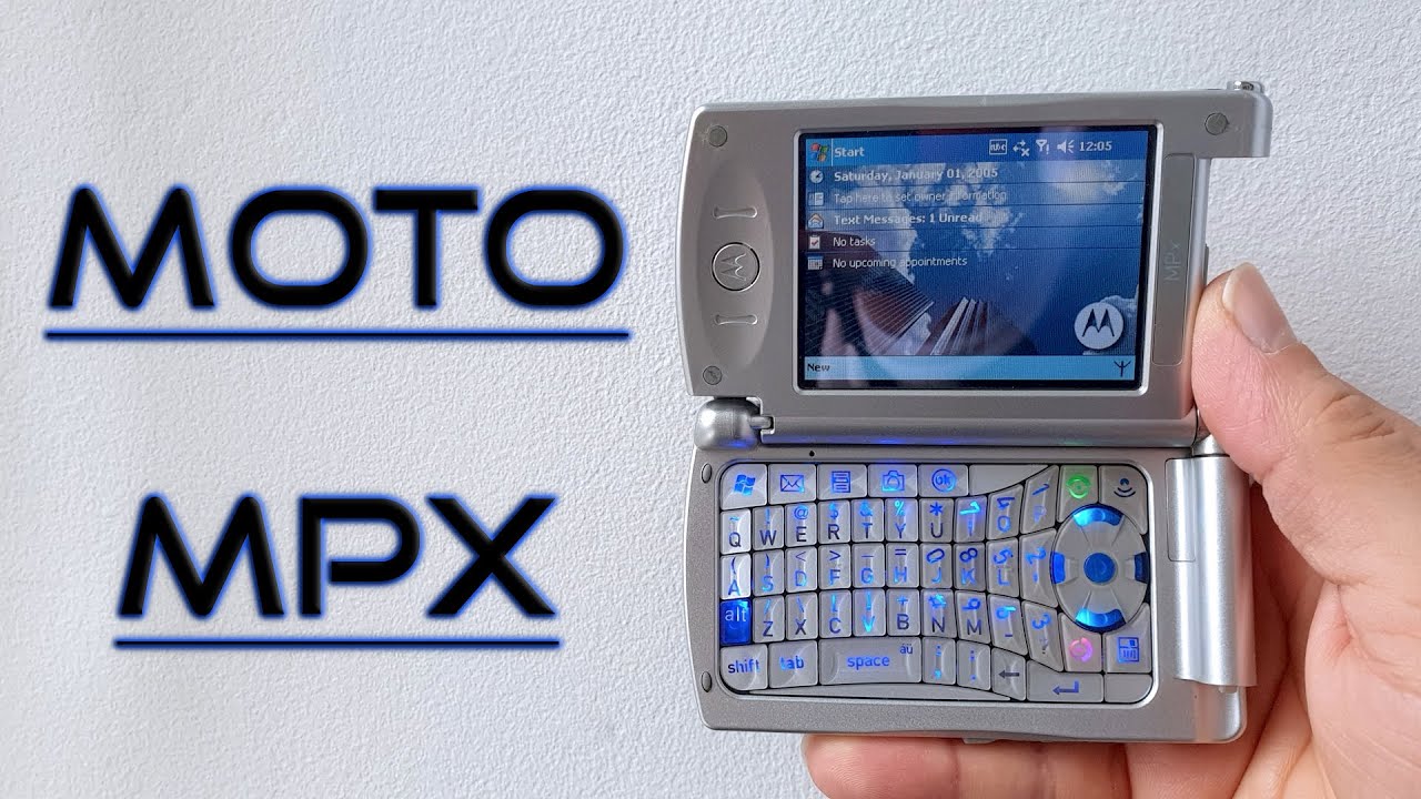 Phone Stories: 2004 Motorola MPX - YouTube