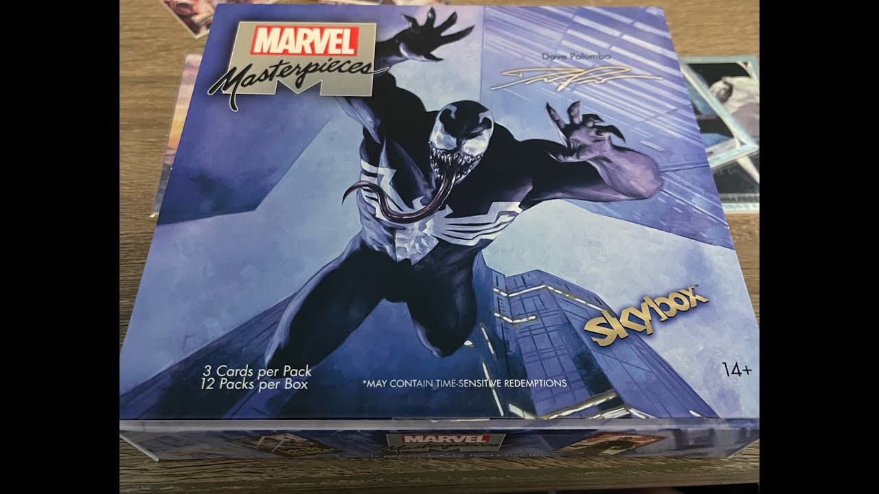 Watch me open a box of 2020 Marvel Masterpieces 5/5/21 - YouTube
