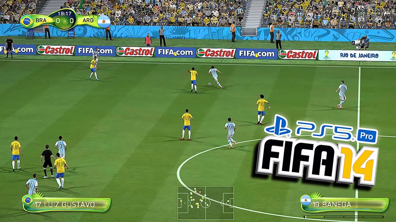 FIFA 14 (PS5 Pro) | 2014 FIFA World Cup: Brazil vs Argentina [FULL ...